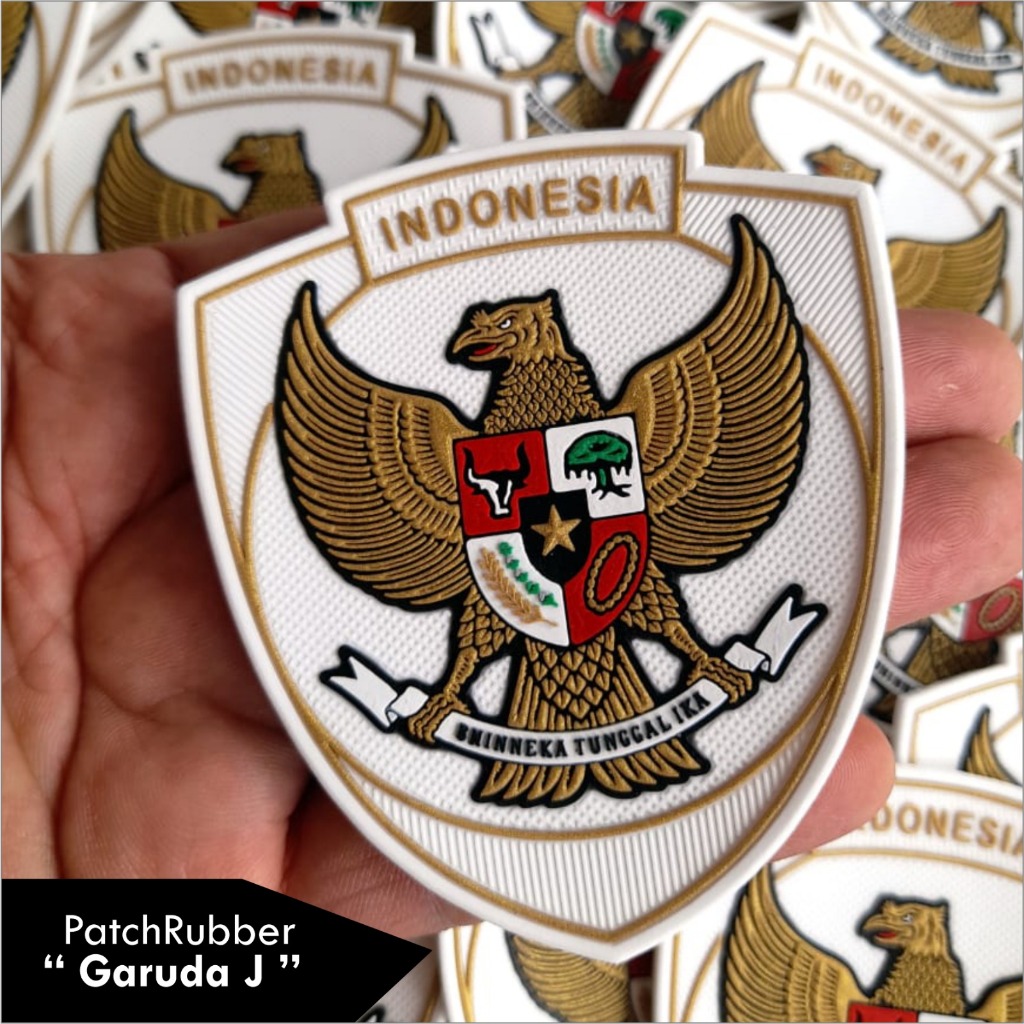 Jual Logo timnas Indonesia sepakbola GARUDA J PUTIH - logo jersey ...
