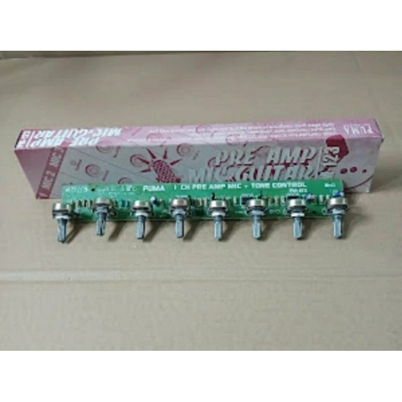 Jual Kit PRE-AMP MIC & GUITAR Modular mixer PM-123 PUMA .PRODUCT ...