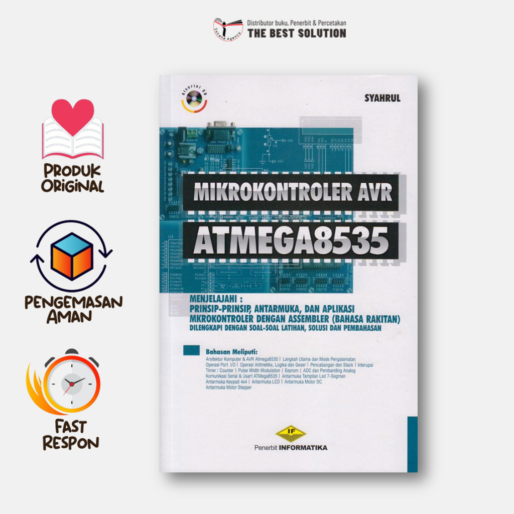 Jual Buku Mikrokontroler Avr Atmega8535 | Shopee Indonesia