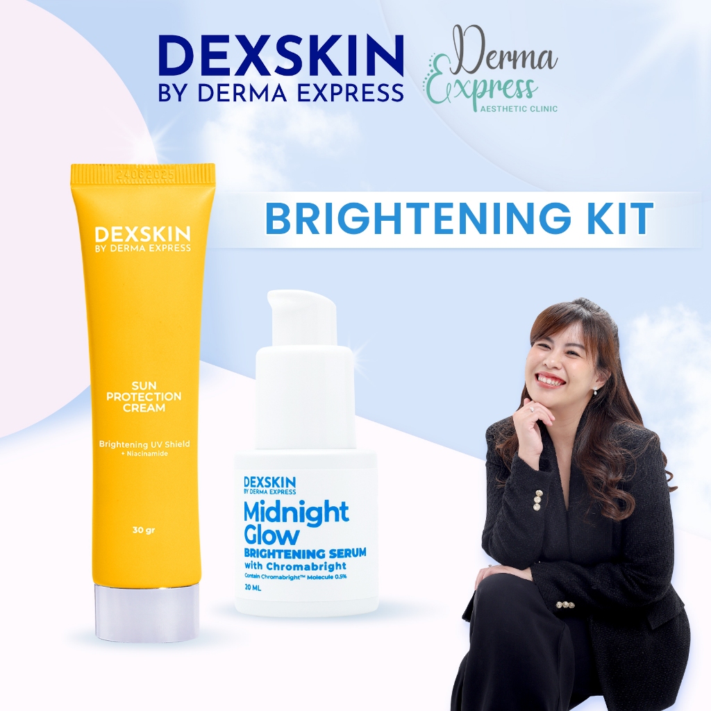 Jual Paket Cerah Glowing - DEXSKIN Brightening Kit Package | Shopee ...