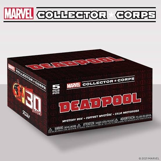 Jual Funko Exclusive Marvel Collector Corps - Deadpool 30th Anniversary ...