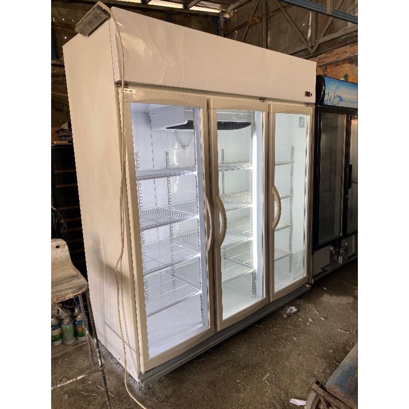 Jual SECOND/BEKAS SHOWCASE 3 PINTU PANASONIC | Shopee Indonesia