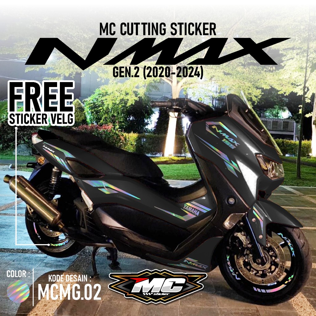 Jual MC Aksesoris Motor Yamaha Nmax New 2020 2021 2023 2024 Free Velg ...