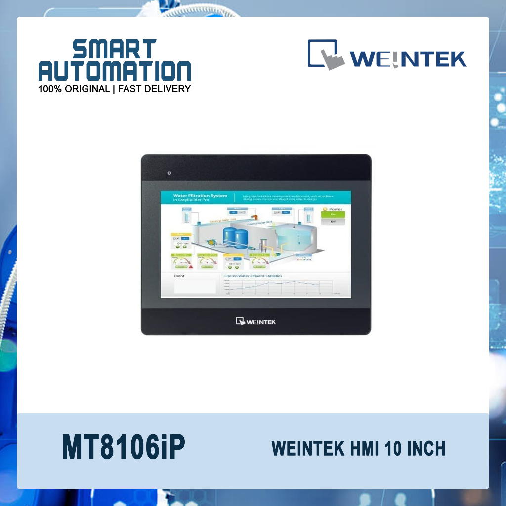 Jual WEINTEK HMI 10 INCH MT8106iP | Shopee Indonesia