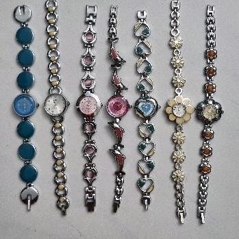 Jual jam arloji fashion cewek VINTAGE MONTE warna warni banyak model ...