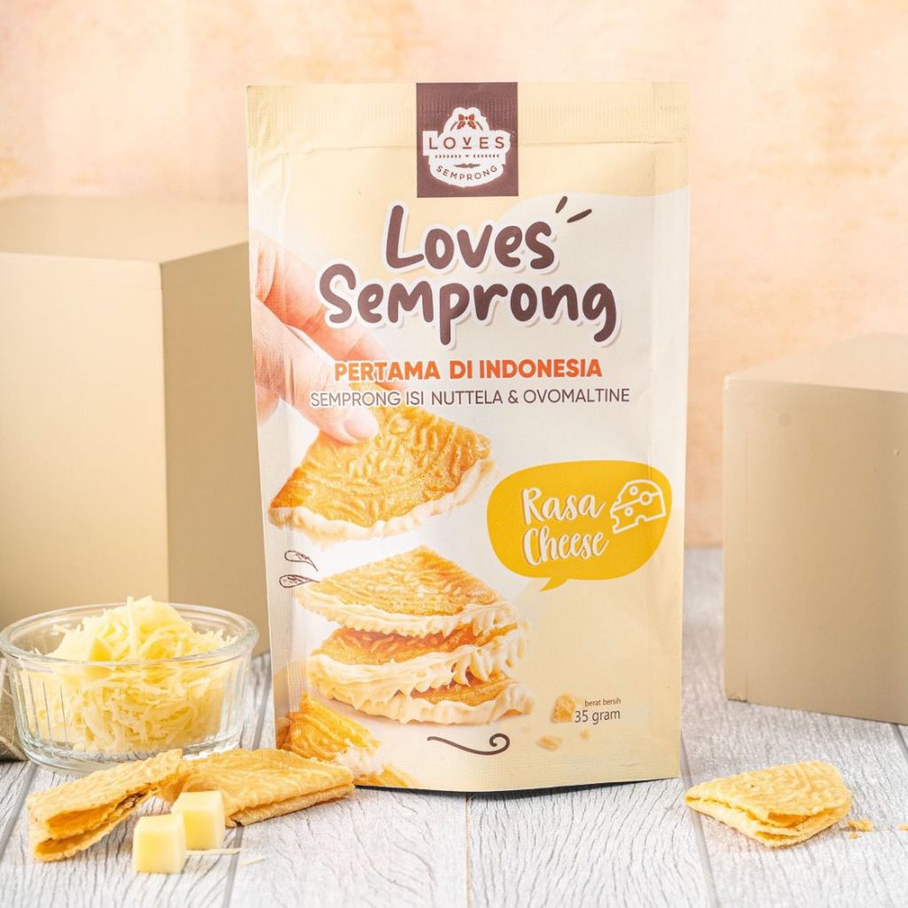 Jual Loves Semprong Viral Snack Kue Pouch | Shopee Indonesia