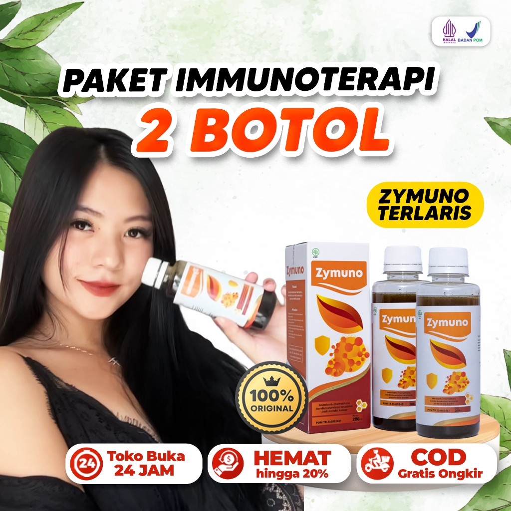 Jual Zymuno Madu 2 Botol - Atasi Sel Abnormal / Kelenjar Getah Bening ...
