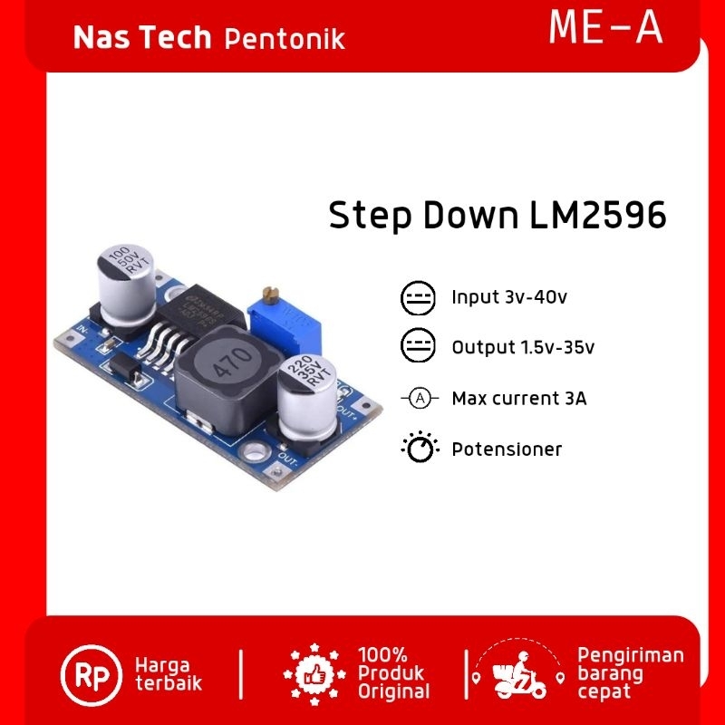 Jual Modul StepDown LM2596 | Shopee Indonesia