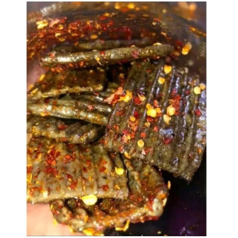 Jual Kerupuk Jengkol 500g/ Seblak Kerupuk Jengkol Pedas Daun Jeruk 500g ...