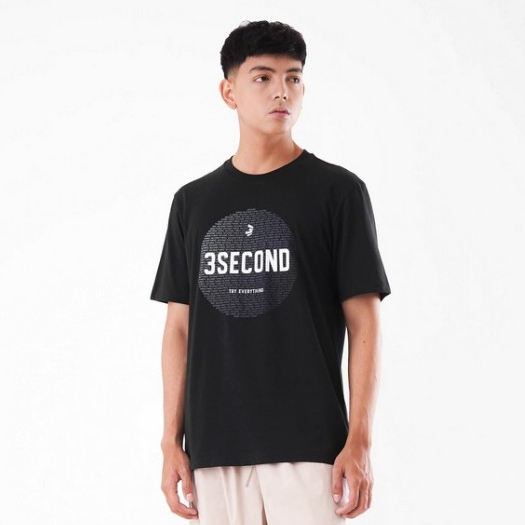 Jual 3Second Kaos Pria Lengan Pendek Katun Ultra Absorb Menyerap T Shirt Short Sleeve Baju ...