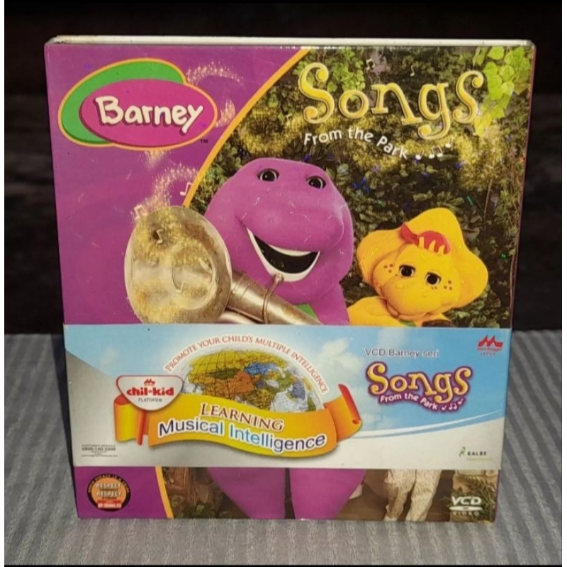Jual VCD Barney Songs from the Park (2013) English Audio ORIGINAL HIT ...