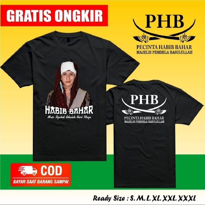 Jual KAOS HABIB BAHAR + PECINTA HABIB BAHAR | Shopee Indonesia