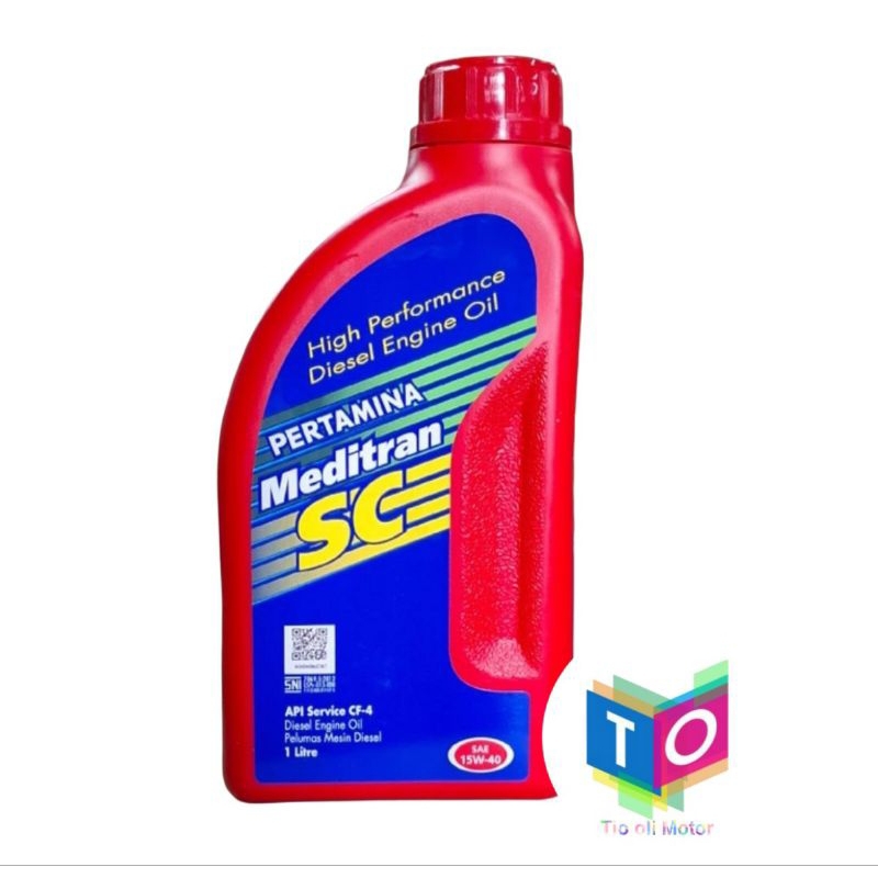 Jual Meditran Sc 15W-40 (1liter) Oli Mesin Diesel Meditran Sc | Oli ...