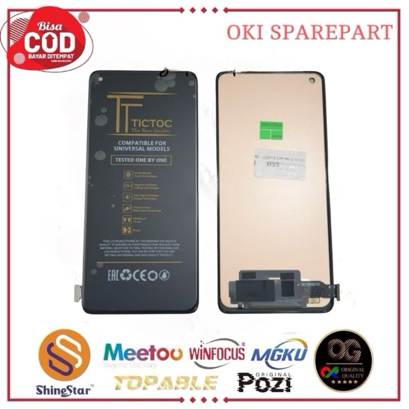 Jual LCD TOUCHSCREEN RENO 6 PRO 5G CPH2247 ORI 100% TICTOC | Shopee ...