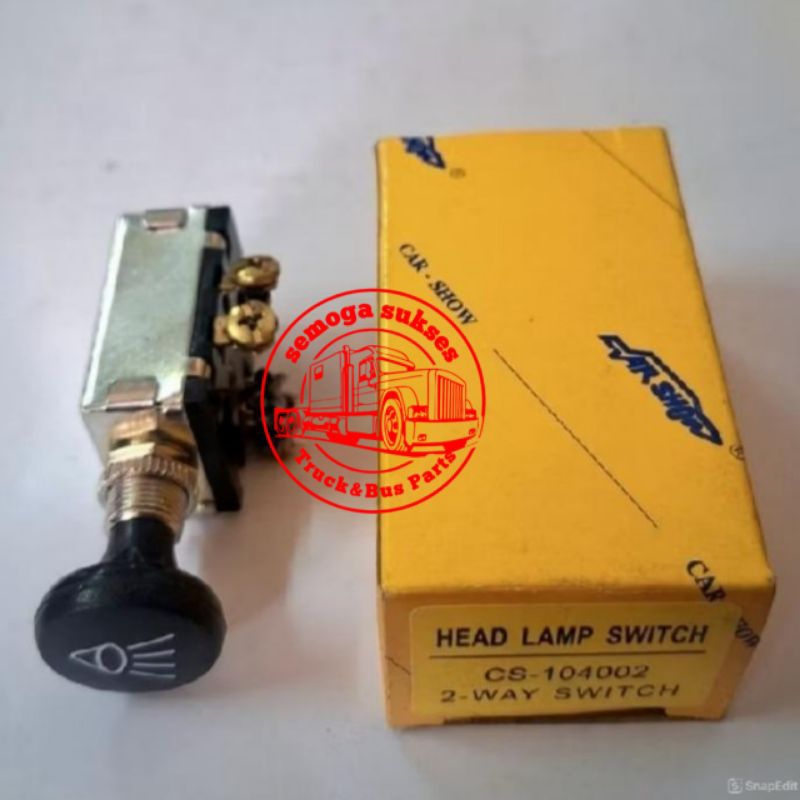 Jual Head Lamp Switch 2 Way Saklar Lampu Tarik 2× CS-104002 | Shopee ...