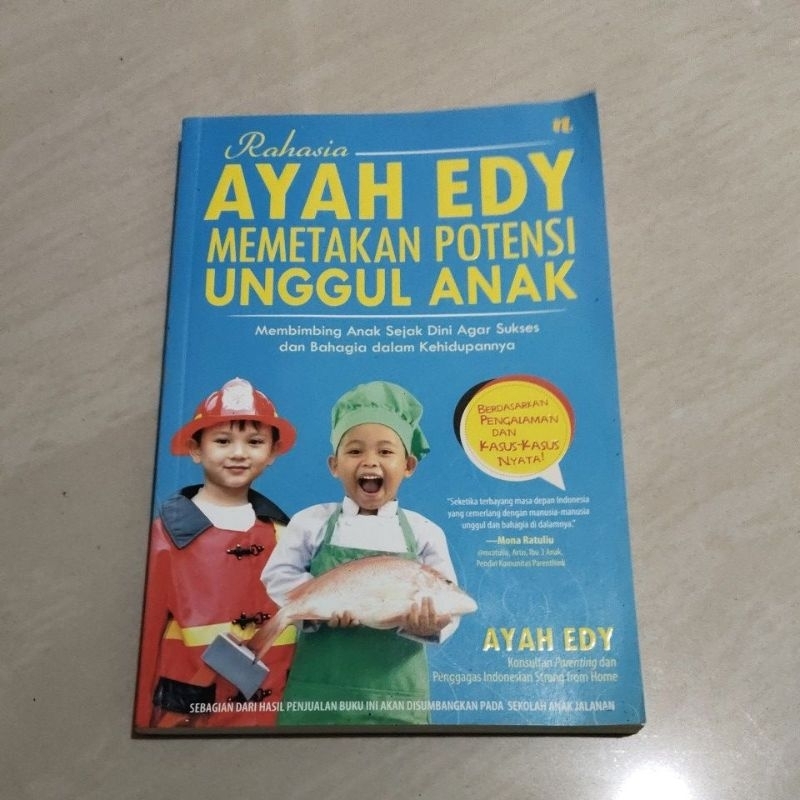 Jual BUKU ORI RAHASIA AYAH EDY MEMETAKAN POTENSI UNGGUL ANAK PENERBIT ...