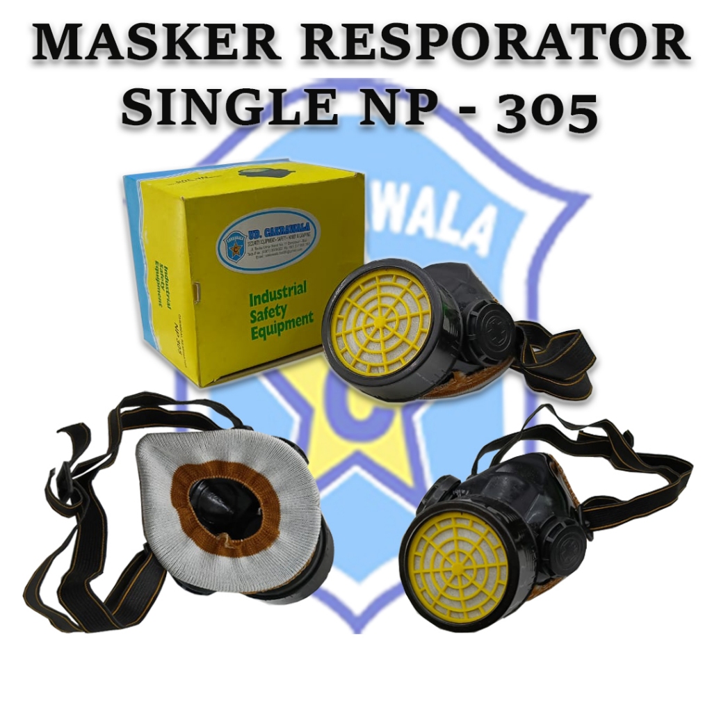 Jual MASKER RESPIRATOR SATU FILTER NP 305 | Shopee Indonesia