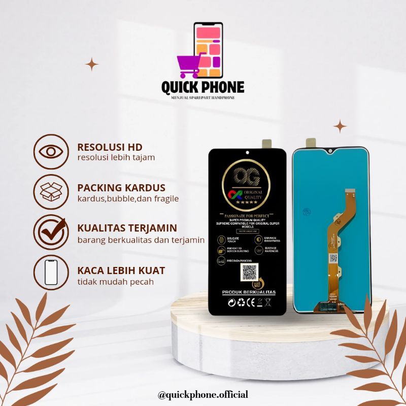 Jual LCD INFINIX SMART 4/X653/SMART 4C/X653C/TECNO POP 3+/SPARK 4 LITE ...