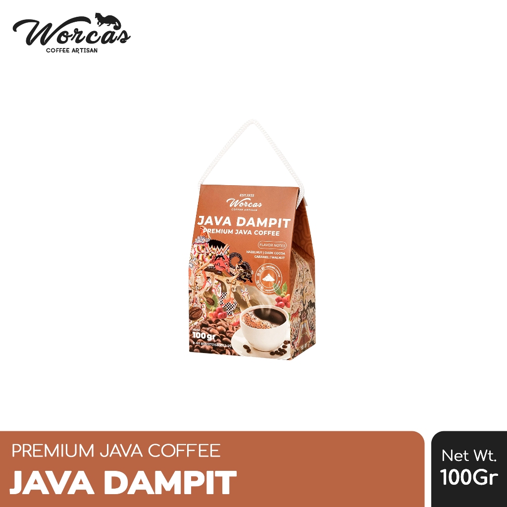 Jual WORCAS Java Dampit 100gr Robusta Coffee | Shopee Indonesia