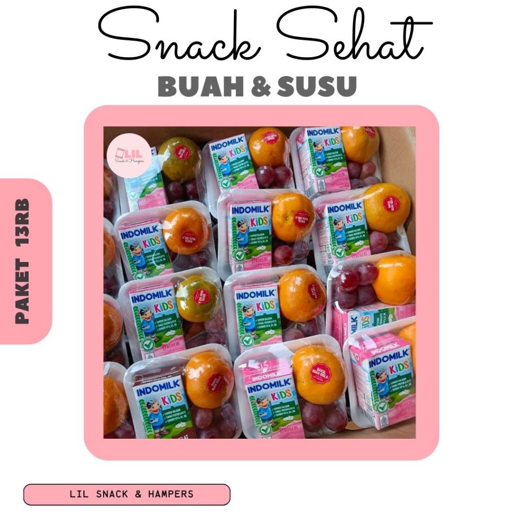 Jual LILSNACK - Hampers Snack Parsel Parcel Buah Susu Ulang Tahun Anak ...