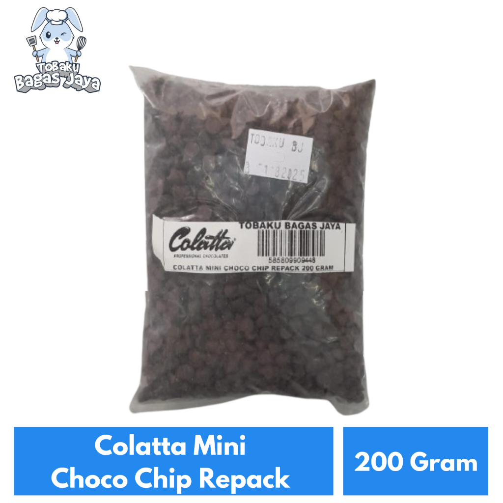 Jual Colatta Mini Choco Chips Repack 200 Gram | Shopee Indonesia