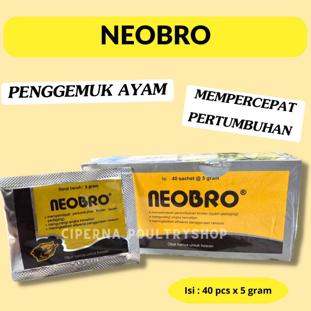Jual Neobro Box isi 40pcs 5 gram Multivitamin Penambah Nafsu Makan ...