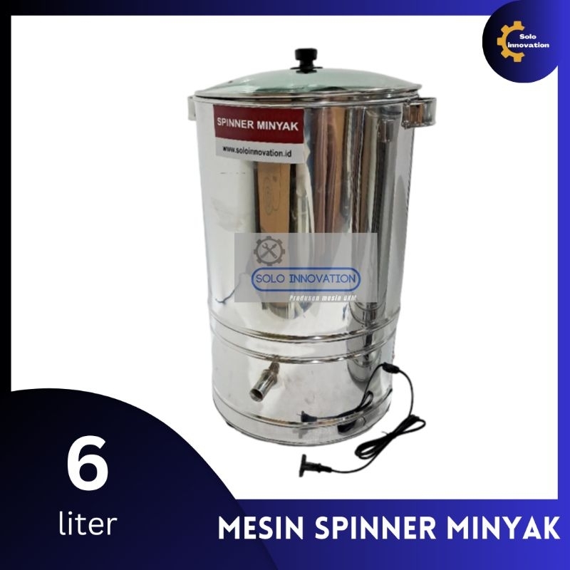 Jual SPECIAL!! Mesin Peniris MINYAK dan AIR 6 liter Solo Innovation ...