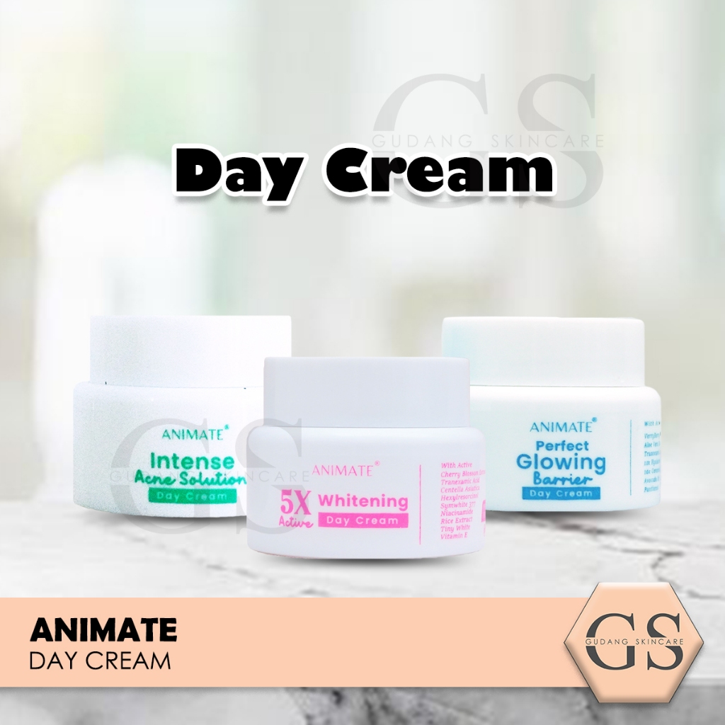 Jual Animate Day Cream All Series - Instan Whitening / Acne Solution ...