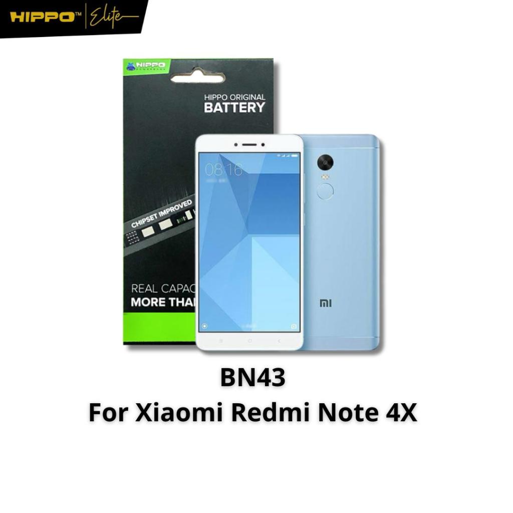 Jual Hippo Baterai BN43 Xiaomi Redmi Note 4X Snapdragon 4100mAh ORI Battery Batere Batu Batre ...