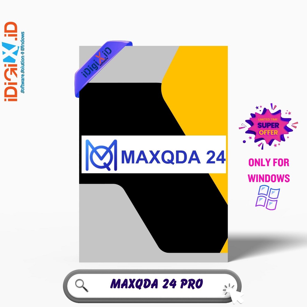 Jual MAXQDA 24.8 Pro 2025 Software Analisis Data Kualitatif Terpadu ...