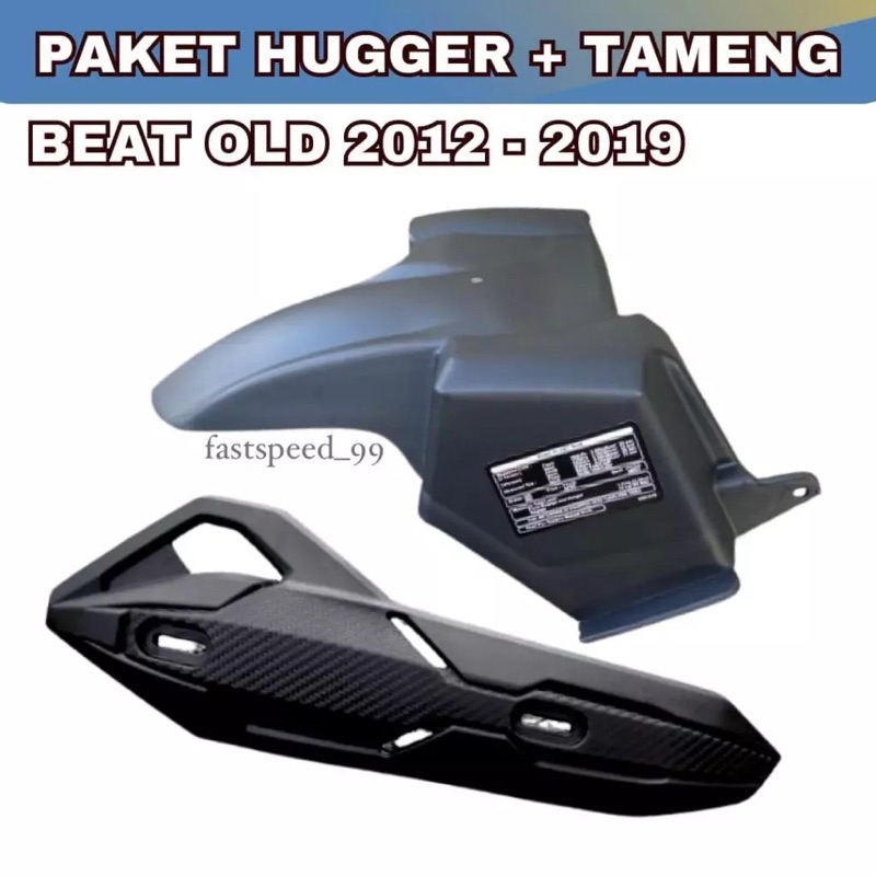 Jual SPAKBOR BEAT OLD+ TAMENG KNALPOT BEAT 2013 - 2019 / PAKET BEAT ...
