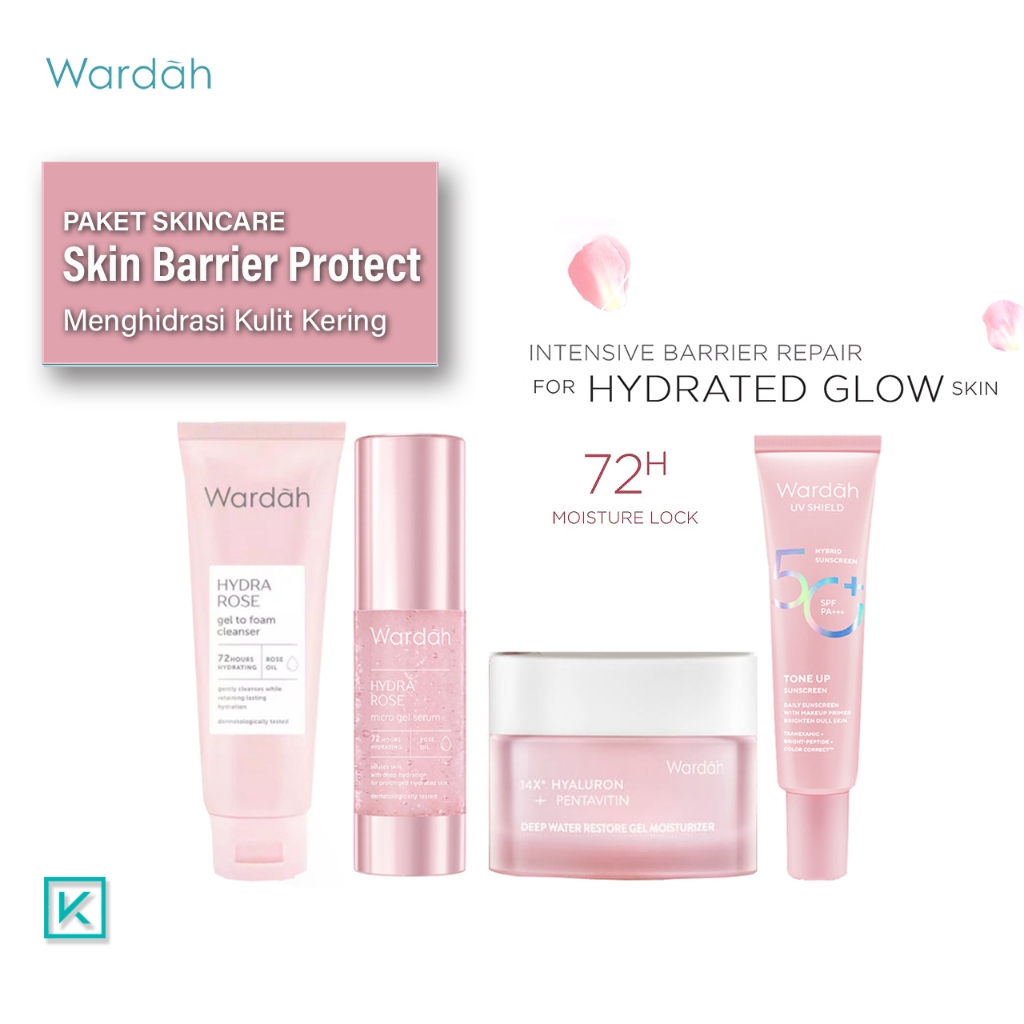 Jual Paket Wardah Skin Barrier Protect Series Skincare Wardah Lengkap ...