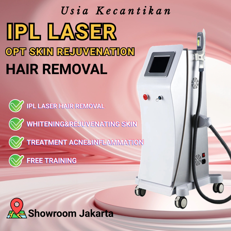 Jual Alat IPL laser hair removal OPT SHR Standing hair removal Vascular ...