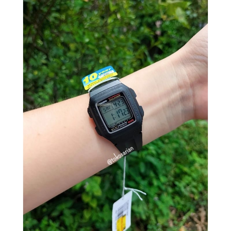Jual Casio F-201WA Original Bergaransi Jam Tangan Digital Pria | Shopee Indonesia