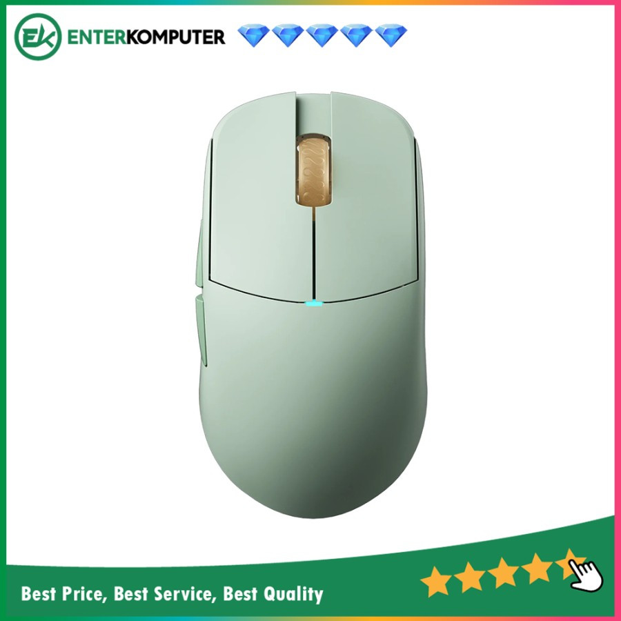 Jual Lamzu Atlantis Mini PRO Wireless Gaming Mouse - Matcha Green ...