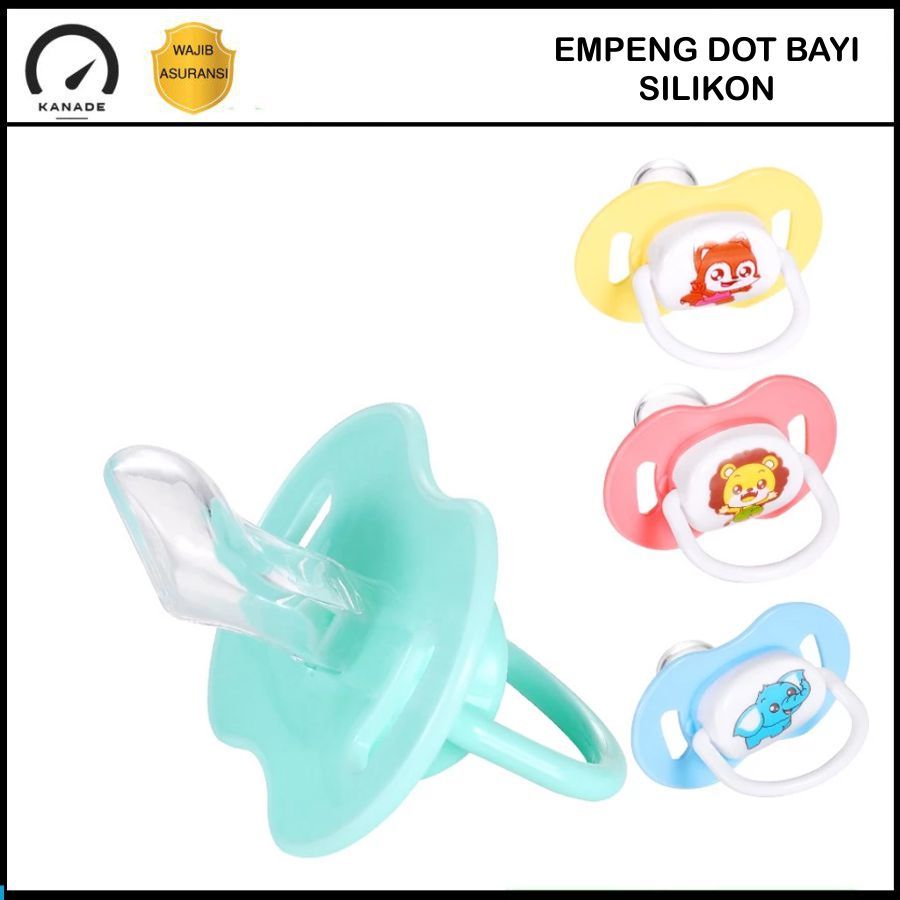 Jual Empeng Dot Bayi silicon Dot Bayi datar Kompeng Bayi Food Grade ...