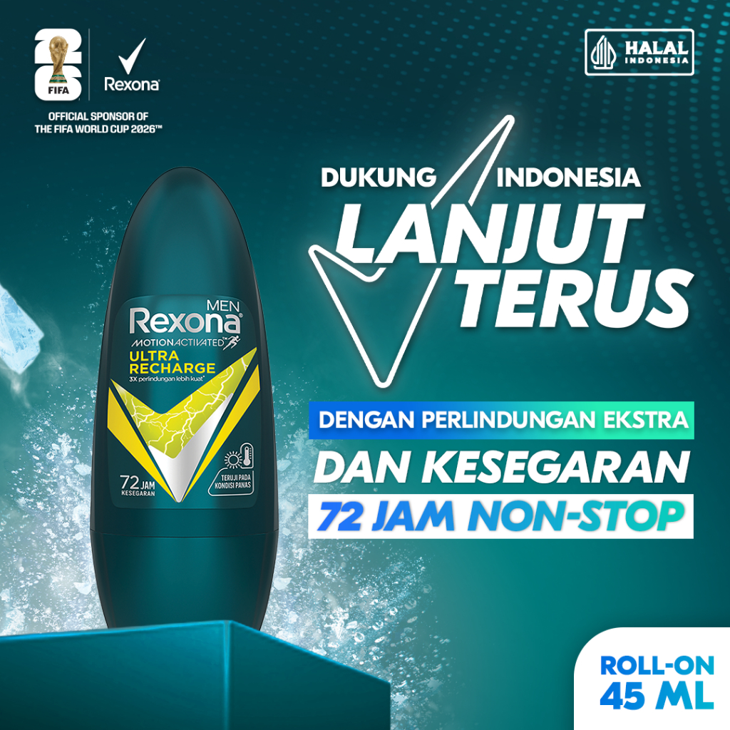 Jual Rexona Men Deodorant Anti-Perspirant Ultra Recharge Roll On 45Ml ... Jual Rexona Men Deodorant Anti-Perspirant Ultra Recharge Roll On 45Ml ...