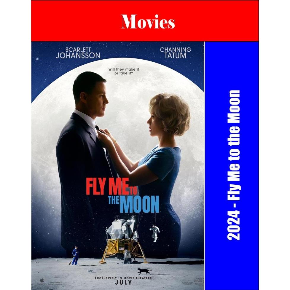 Jual DVD - Fly Me to the Moon (2024) | Shopee Indonesia