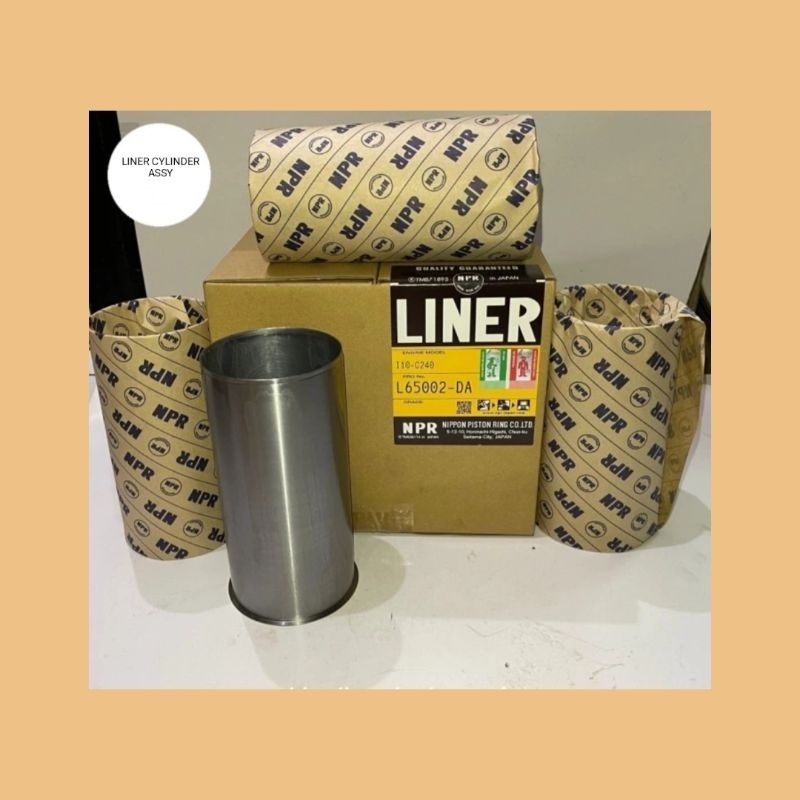 Jual LINER C240 ISUZU YANMAR BORING FURING CYLINDER LINER ASSY SET C-240 ORIGINAL NPR JEPANG ...