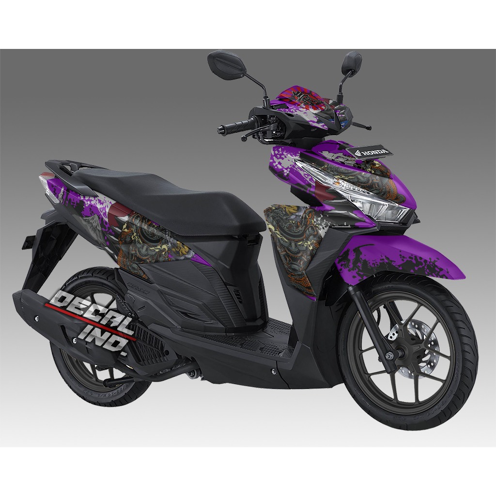 Jual 060 Decal Sticker Honda Vario Led Old Full body- Stiker Decal Full ...