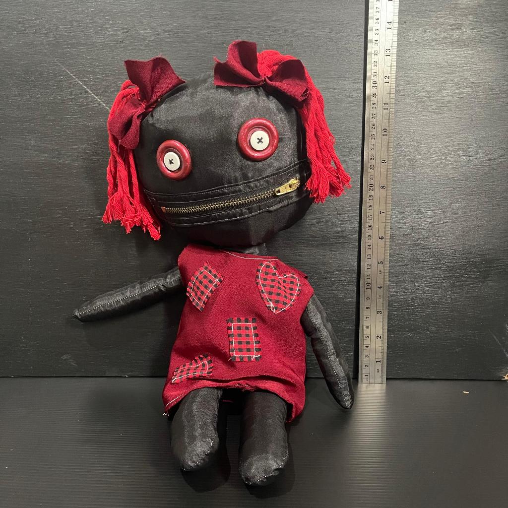 Jual Plushie Boneka Ragdoll Halloween Black Red | Shopee Indonesia