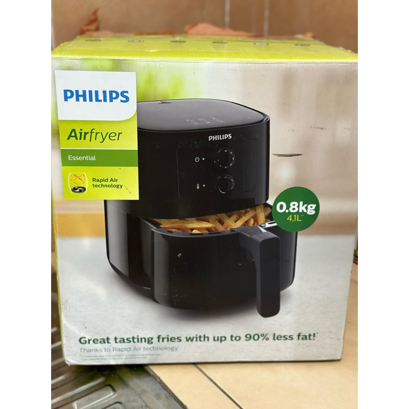 Jual air fryer Baru Philips Airfryer Terbaik Low watt - 800 watt - HD9200/91 Analog ...