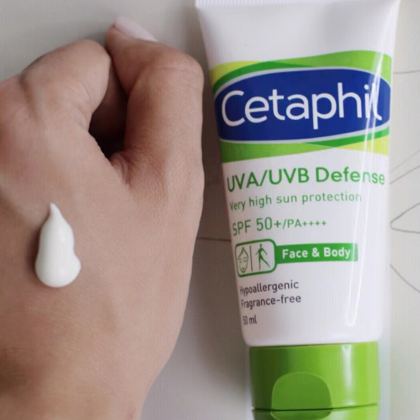 Jual Cetaphil UVA/UVB Defense Sunscreen SPF 50+ PA++++ 50ml/Cetaphil Moisturising Cream ...