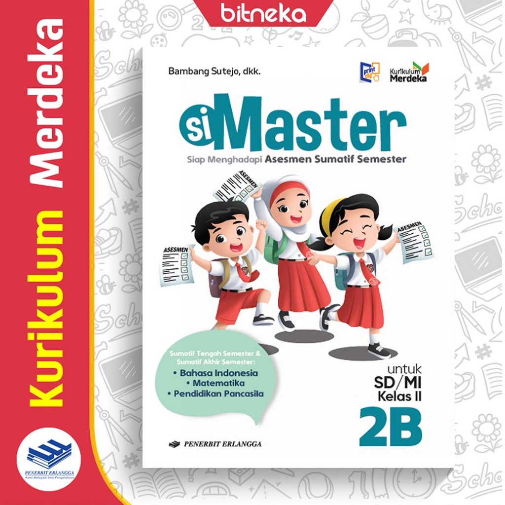 Jual Buku SIMASTER Jilid 2B SD/MI Kelas 2 - Bambang Sutejo, dkk. K ...
