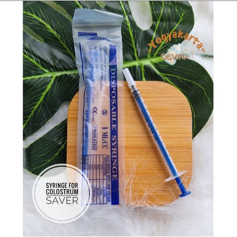 Jual Mominca Suntikan/Syringe Colostrum Saver Wadah Penyimpanan ASI ...