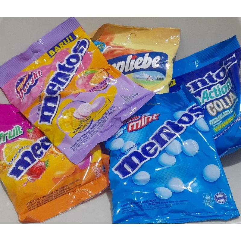 Jual Permen Mentos/Permen Golia Activ Plus/Alpenliebe | Shopee Indonesia