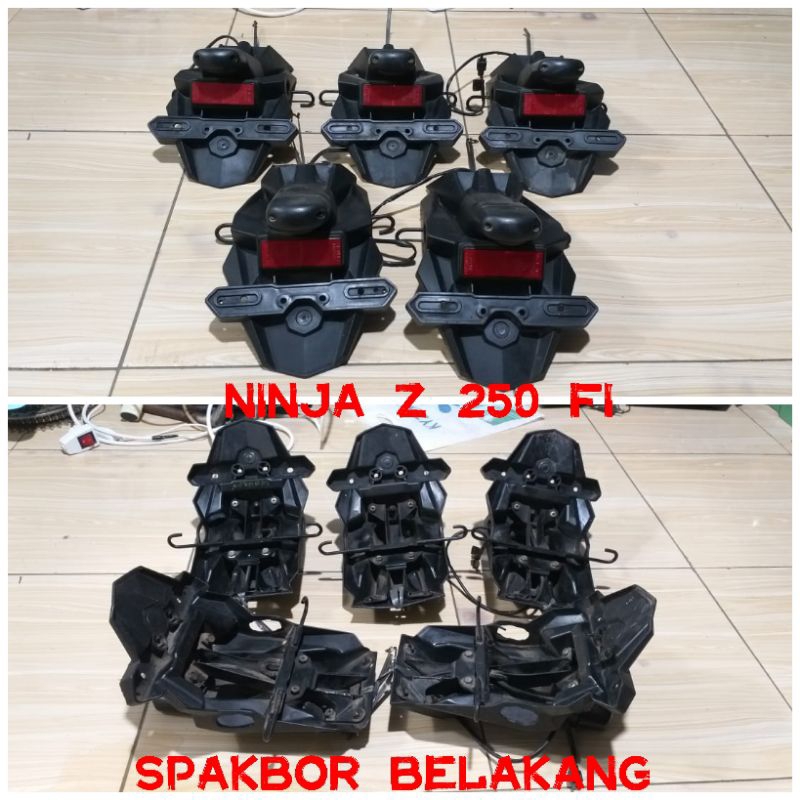 Jual spakbor ninja z 250 fi original mulus 2nd copotan | Shopee Indonesia