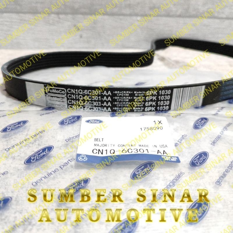 Jual Fanbelt Fan Belt Vanbelt Vbelt Tali Kipas Ford Ecosport Eco Sport Original | Shopee Indonesia