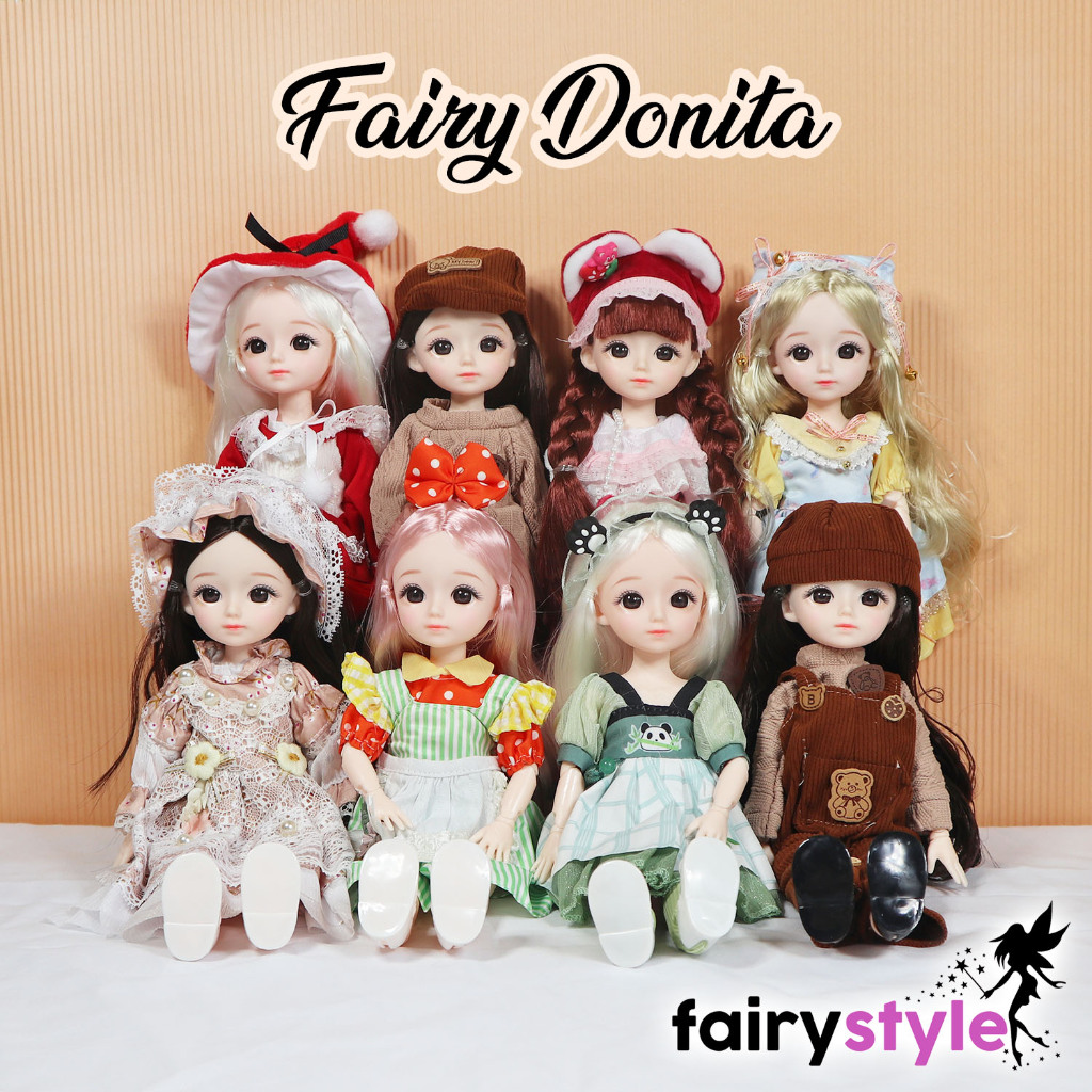 Jual Boneka Fairy Donita BJD Ukuran 1/6 (30cm) Korean Princess Doll ...