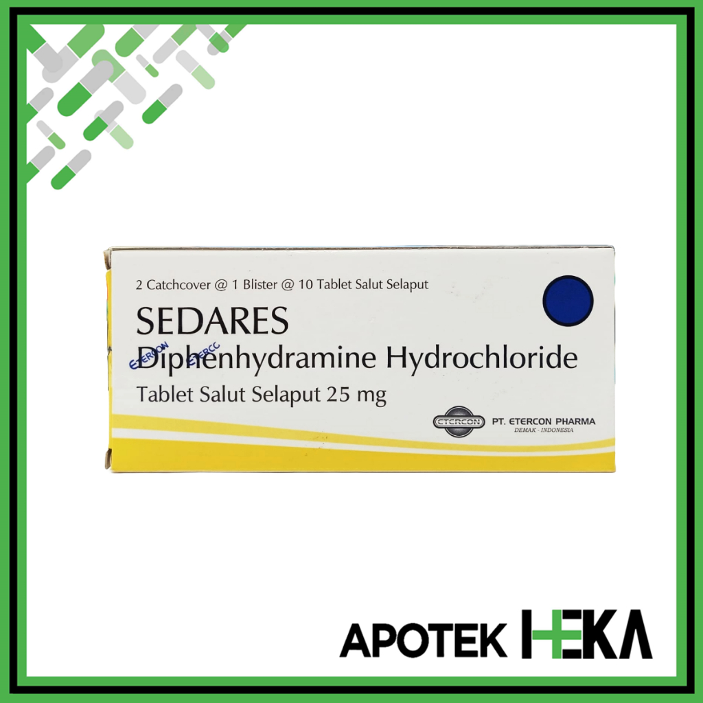 Jual Sedares Box isi 2x10 Tablet - Membantu Meringankan Gangguan Sulit ...